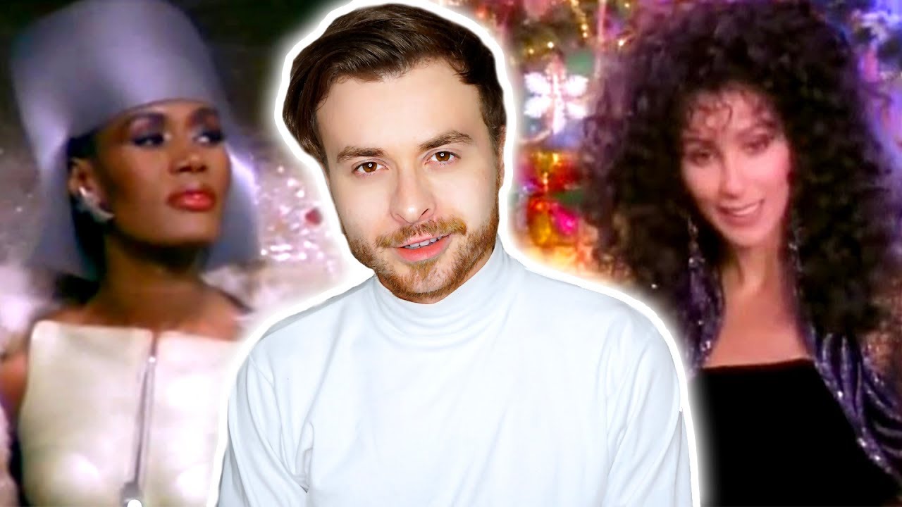 CHER & GRACE JONES on Pee Wee's Playhouse Christmas Special [REACTION ...