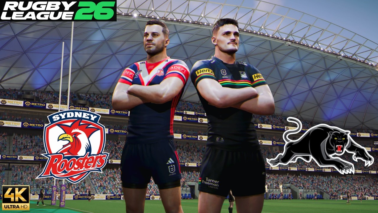 NRL 2026 | SYDNEY ROOSTERS v PENRITH PANTHERS | Round 3 | PC 4K ...