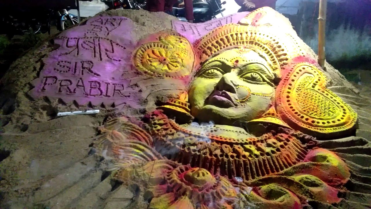 Sand artist Prabir Patra - YouTube