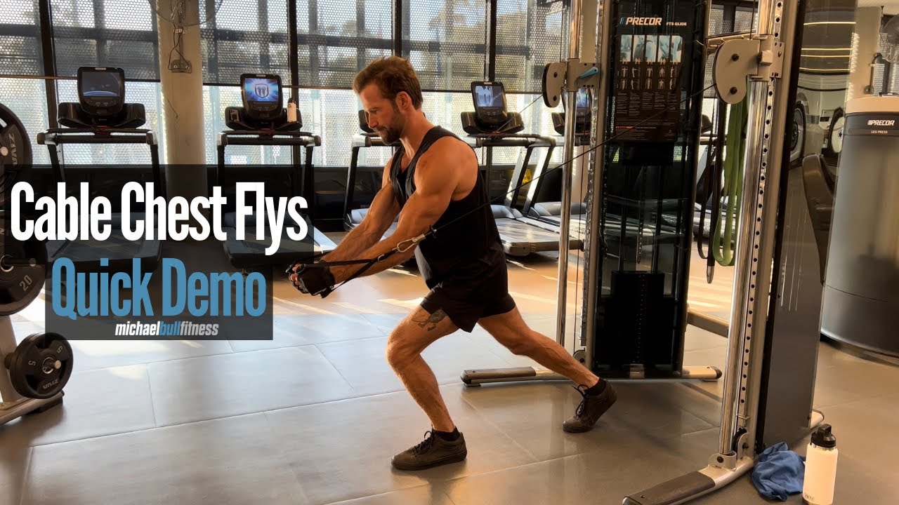 Cable Chest Fly Technique — Quick Technique Demo - YouTube