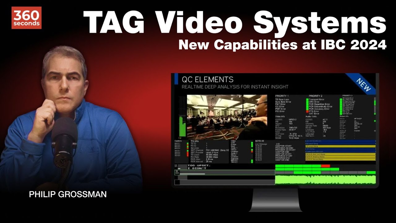 TAG Video Systems: New Capabilities at IBC 2024 - YouTube