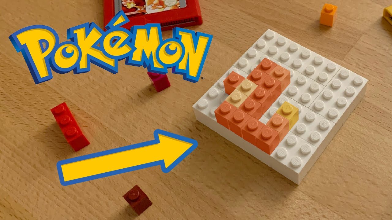 Can you recognize all these Pokémon? - Pixel Art Lego Stop Motion - YouTube