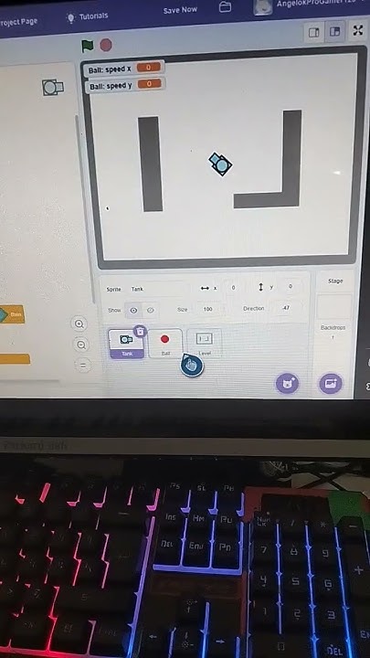Ball Physics "Scratch" #scratch - YouTube