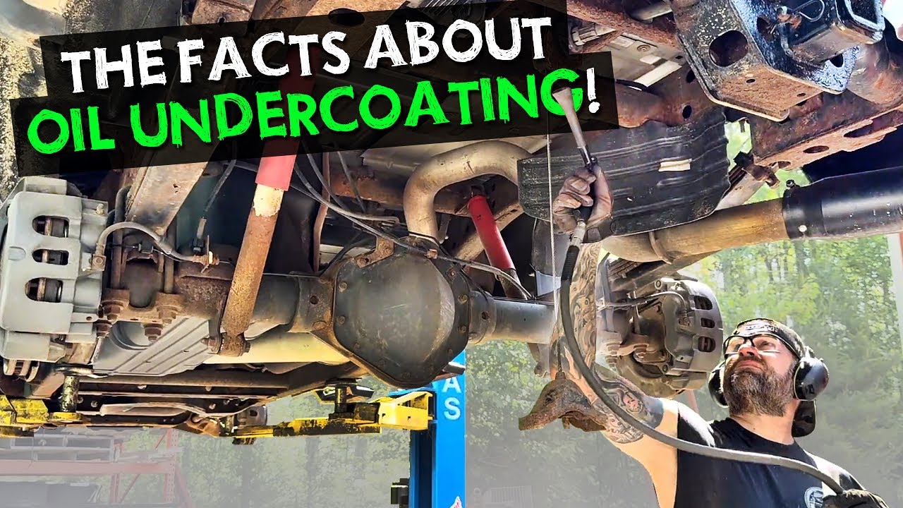 The Facts About Oil Undercoating! Entire Process Covered! - YouTube