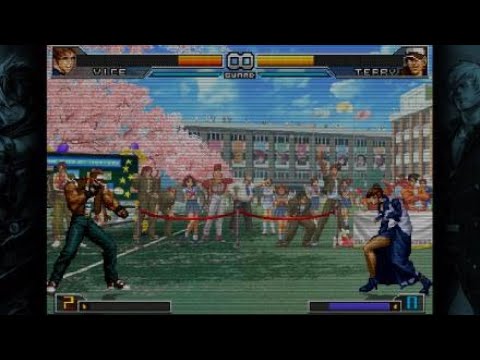 THE KING OF FIGHTERS 2002 UNLIMITED MATCH - Vice Combo 5 Hits 3 Barras ...