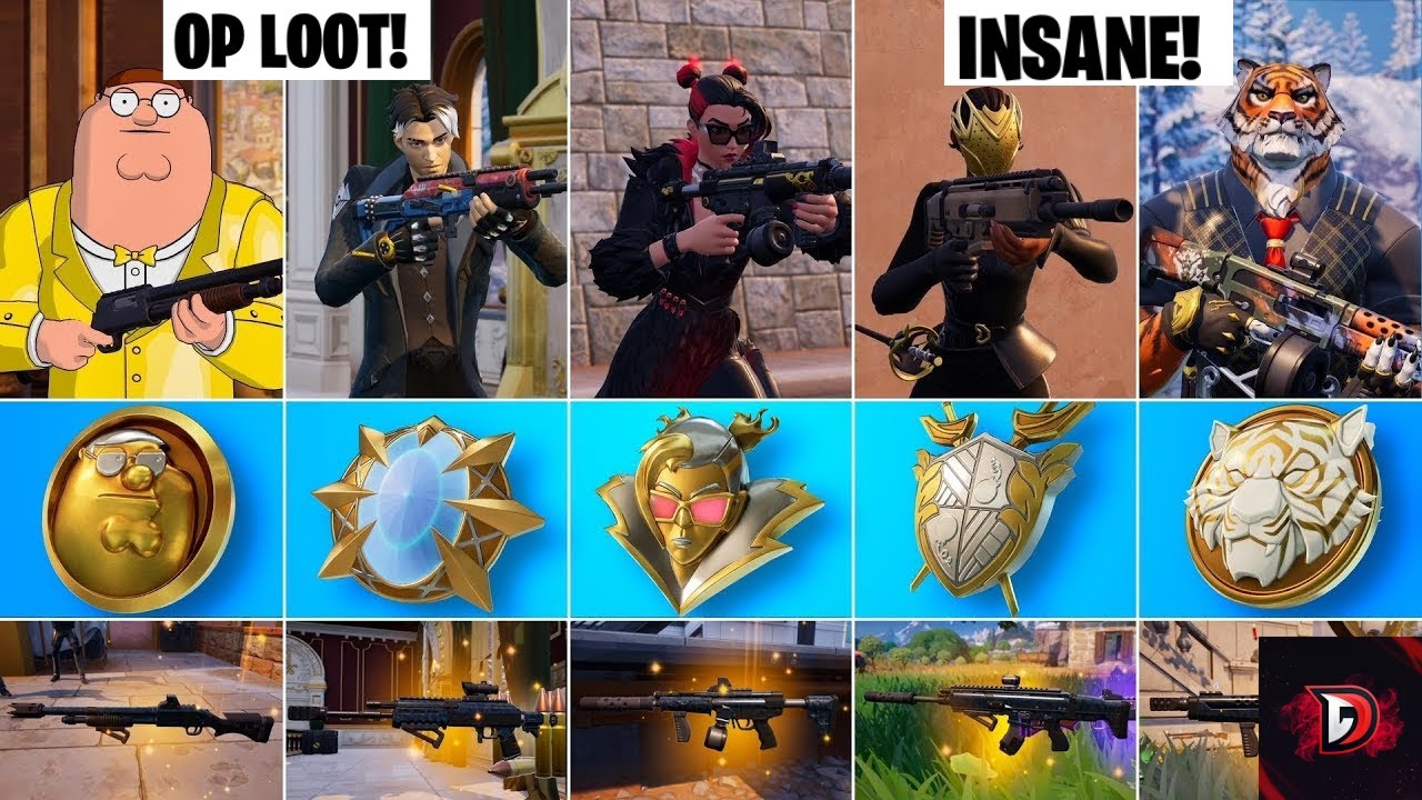 THE BOSS LOOT ONLY CHALLENGE IN FORTNITE CHAPTER 5! - YouTube