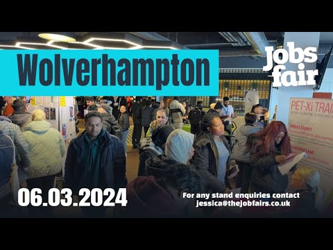 Wolverhampton Jobs Fair - 06/03/2024 - YouTube