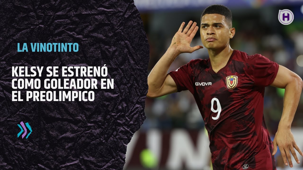 El primer GOLAZO de Kevin Kelsy con la Vinotinto en el Preolímpico ...