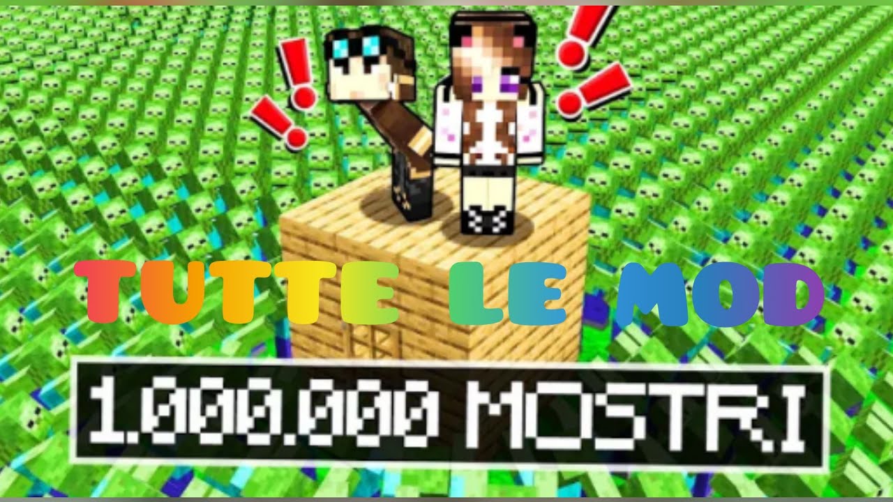 TUTTE LE MOD DI MINECRAFT INVASIONE DI LYON 😱😱😱 (SPECIALE 100 ISCRITTI ...