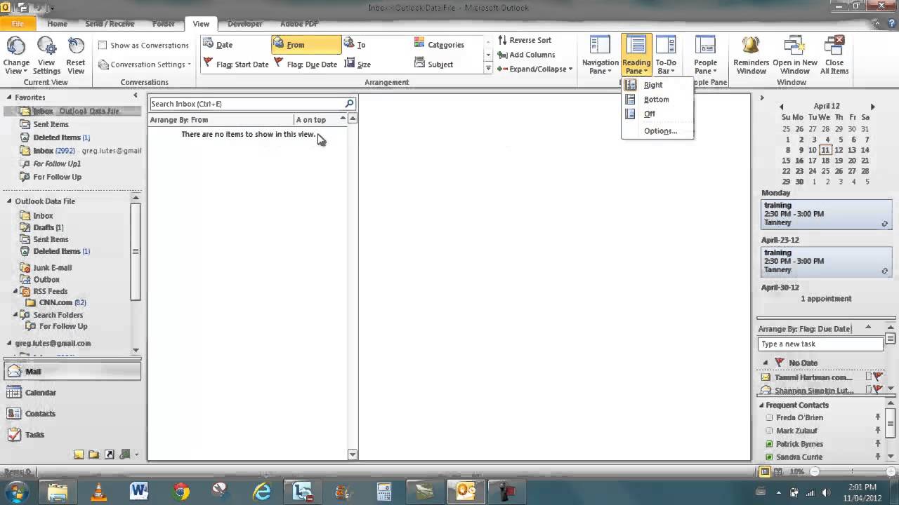 Microsoft Outlook 2010 Training - YouTube