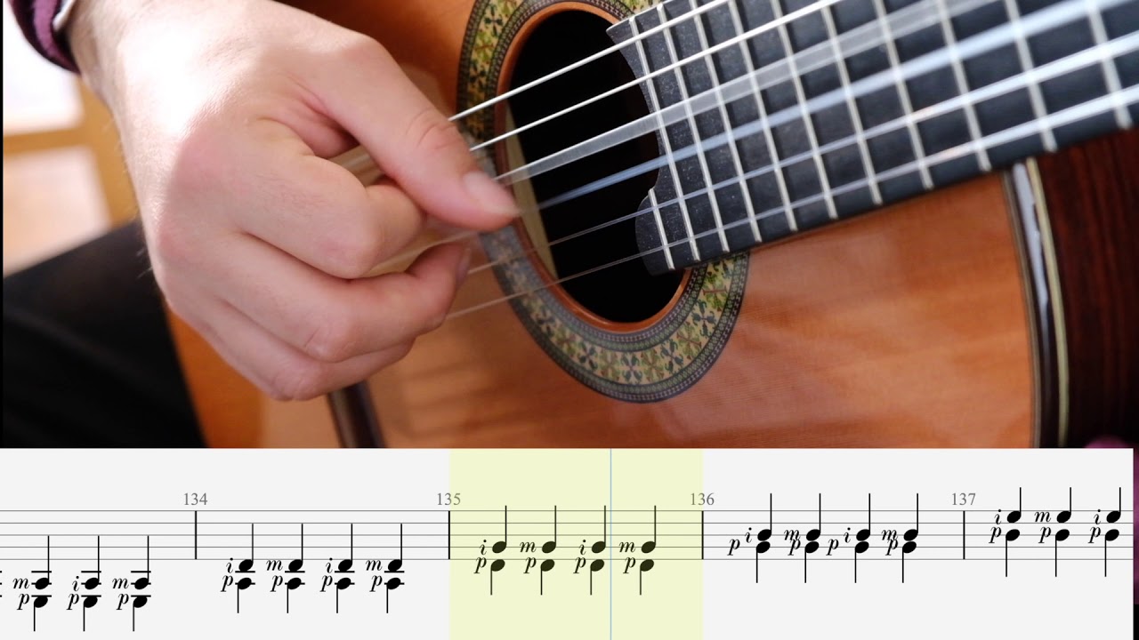 5 Technique guitare classique débutant 1c1 02.12.2020 - YouTube