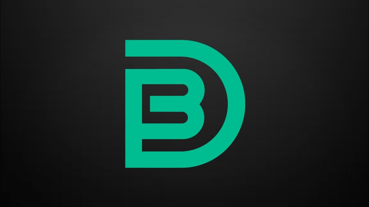 How to make B D Logo design on Pixellab Android |Video Tutorial 2021 ...