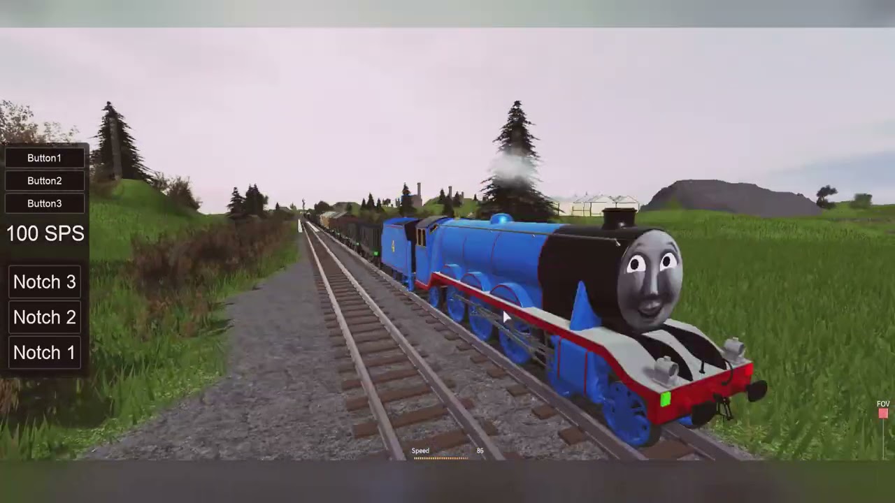 ALL ABOUT GORDON NUMBER 4 - GORDON PANIC! - THOMAS AND FRIENDS - ROBLOX ...
