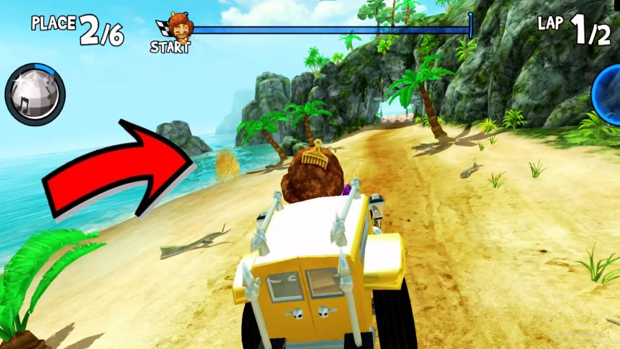 Chowder Bowl - Beach Buggy Racing - Grim Rod GamePlay2024 - YouTube