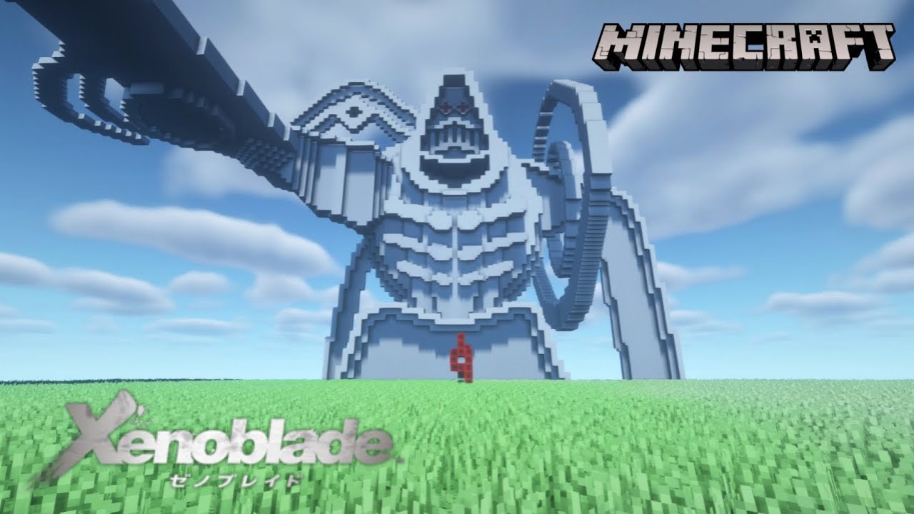 【マインクラフト】ゼノブレイド3発売記念のマイクラ再現建築 Minecraft Xenoblade Chronicles 3 - YouTube