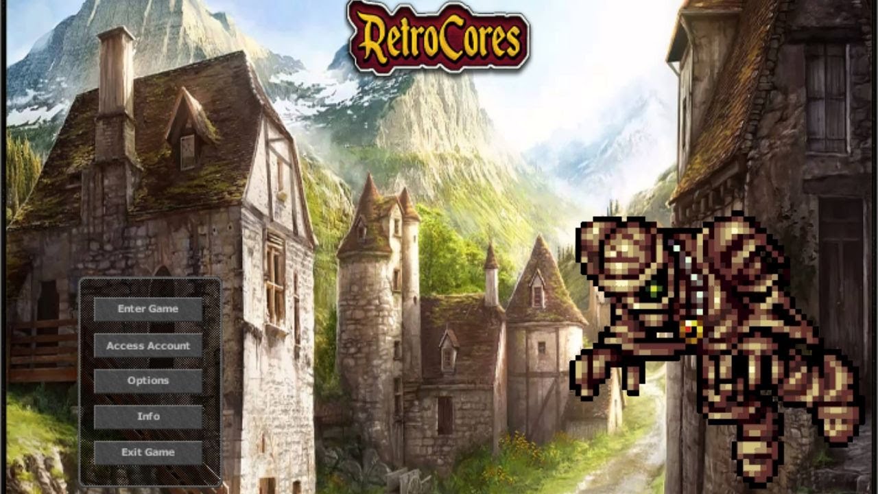 OLD TIBIA RETROCORES ~ EK INGÊNUO NA TUMBA - YouTube