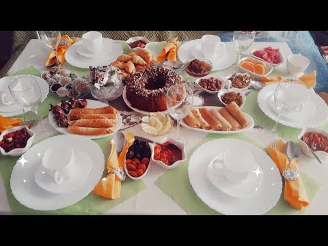 Qonaqlarima nəcə süfrə açdım?Qaralı plov dəmlədim