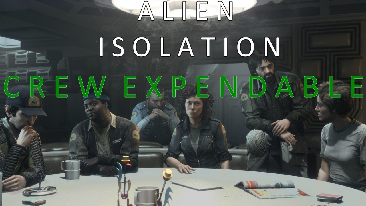 Alien Isolation - Crew Expendable - First Look - YouTube