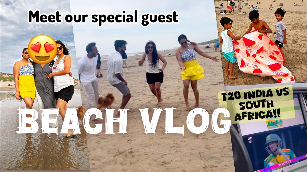 Beach Vlog !! || We have a Special Guest || Family & Friends || India ...
