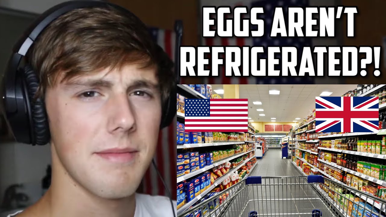American Reacts to "Grocery Stores: UK vs. USA" - YouTube