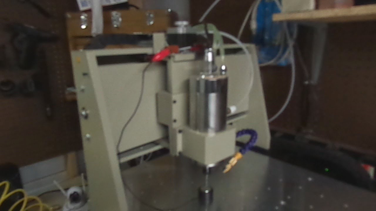 6040 CNC home switch install - YouTube