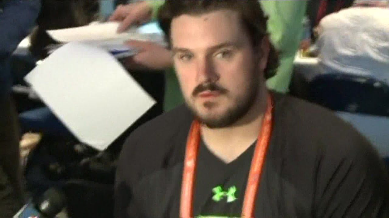 Connor McGovern Press Conference at the NFL Combine - YouTube