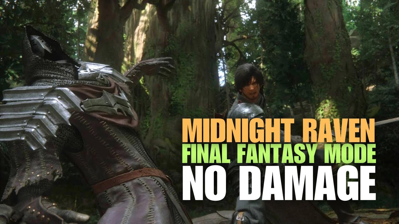 Defy the Odds: No Damage in Epic Midnight Raven Boss Fight | Final ...