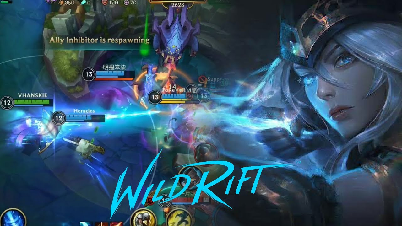 ASHE STRIKES AGAIN OP BUILD & RUNES - WILD RIFT - YouTube