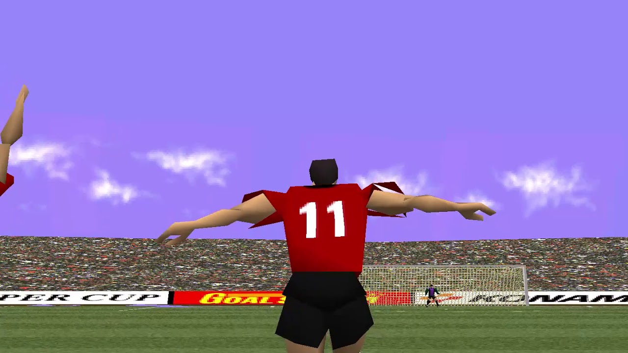 Goal Storm (PS1) Espanha X Inglaterra - YouTube