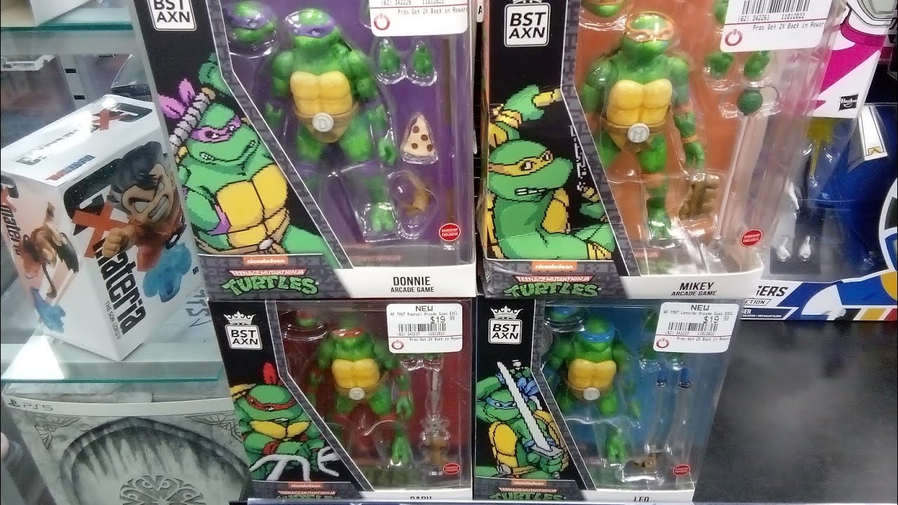best Axn Teenage mutant ninja turtles gamestop video game edition ...