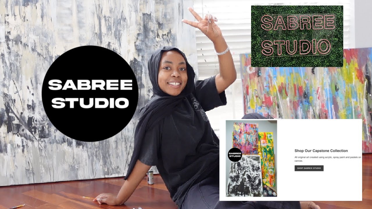 Creating an art brand: The Story of SABREE STUDIO - YouTube