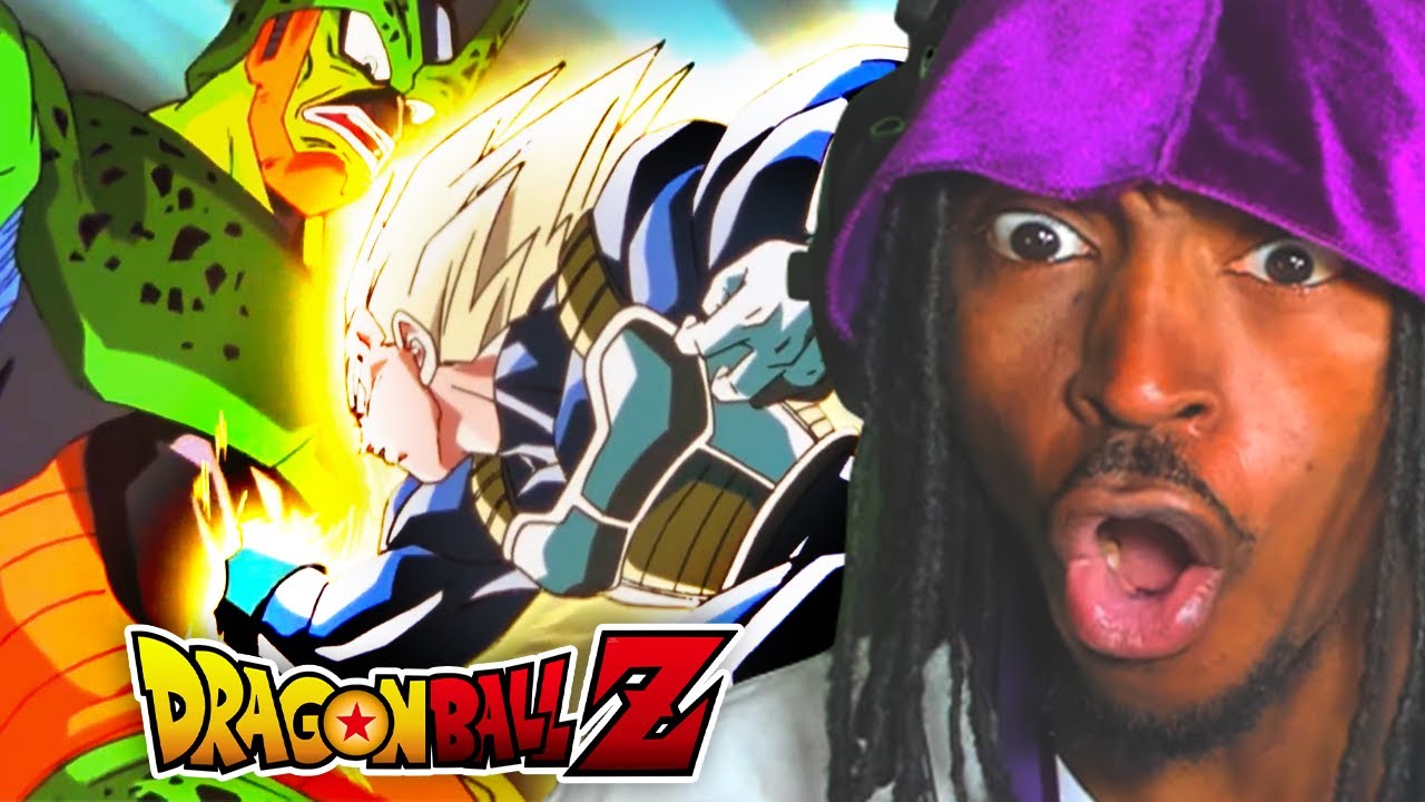 FIRST TIME WATCHING DRAGONBALL Z CELL SAGA | Vegeta vs Cell Reaction ...