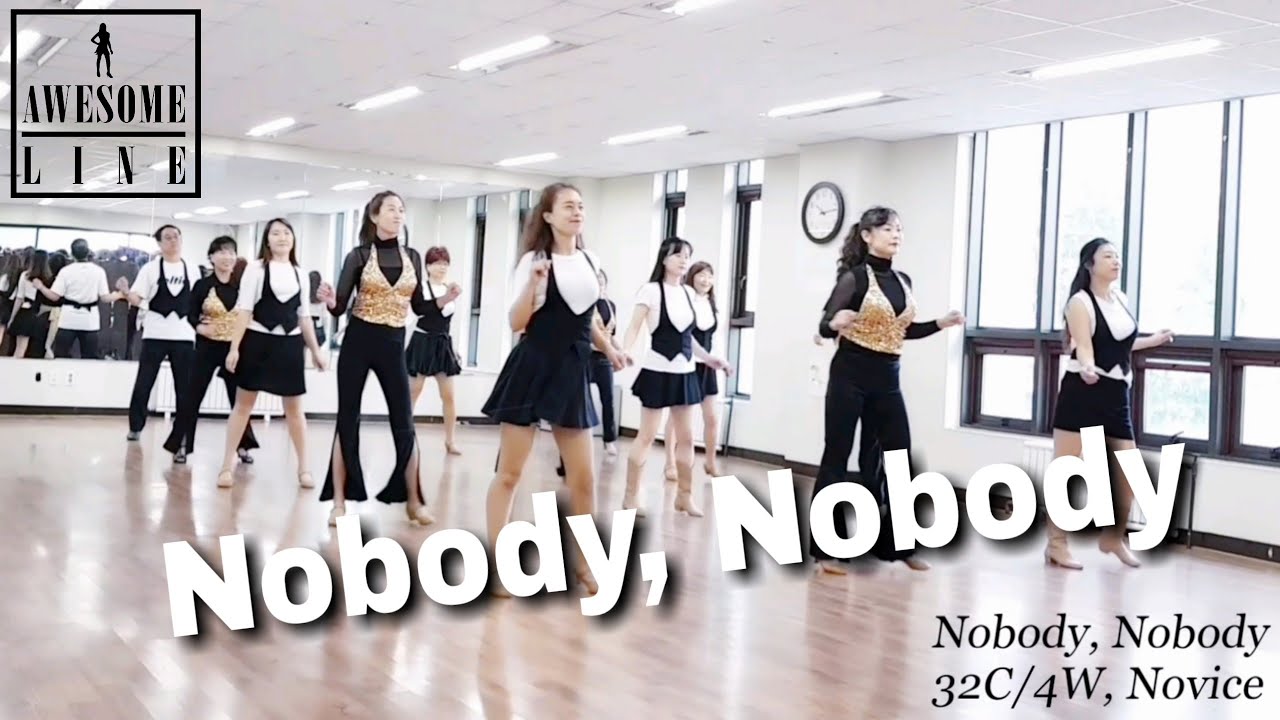 Nobody, Nobody Line Dance - Betty Lee(Beginner Level) - YouTube
