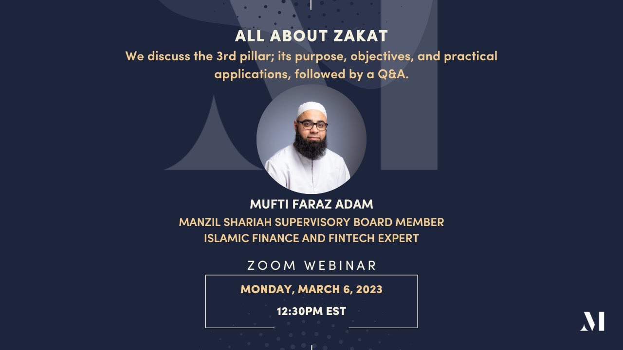 All about Zakat with Manzil and Mufti Faraz Adam - YouTube