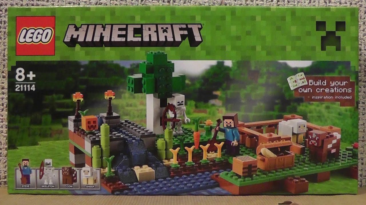 LEGO Minecraft 21114 Farma - YouTube