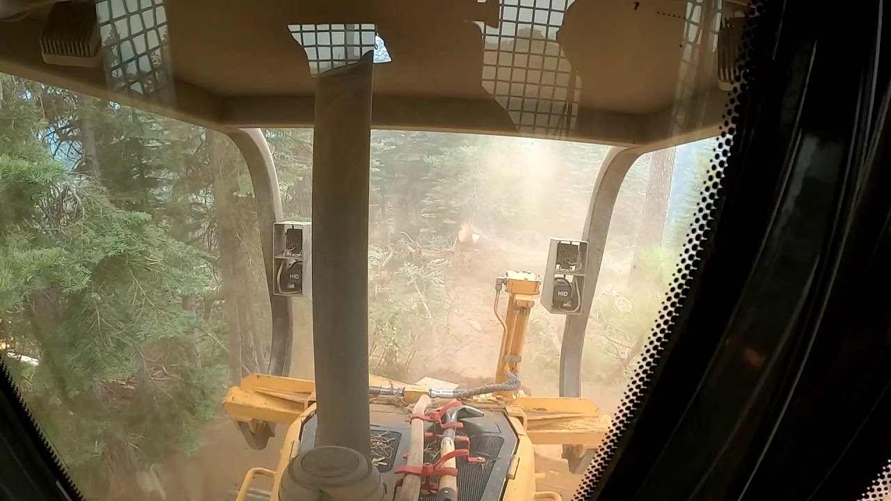 North complex fire more dozer line - YouTube