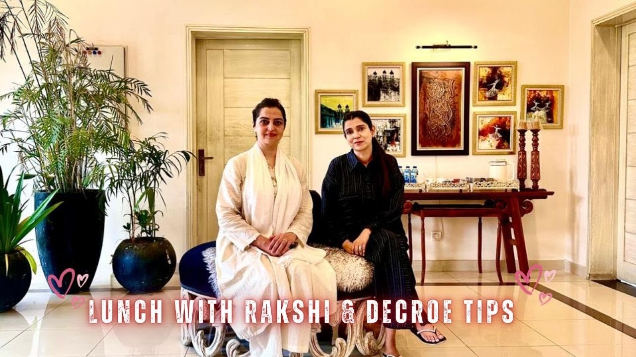 Lunch With Rakshi And Decor Tips 🩷 - YouTube