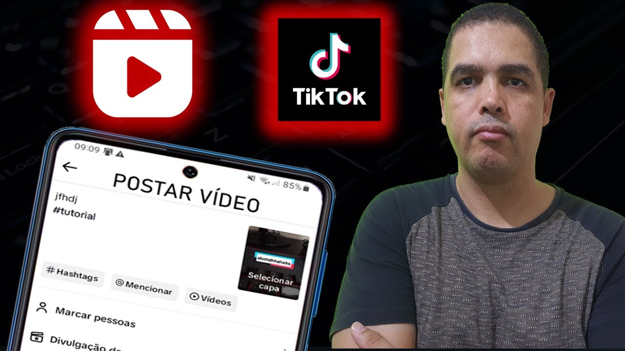 Como postar video no Tik Tok - YouTube