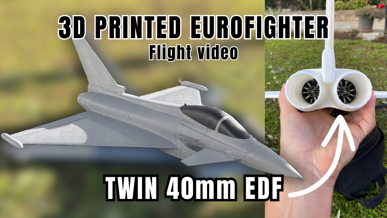The BEST 3D printed 40mm EDF I have ever flown - YouTube