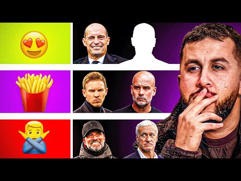 WHO SHOULD THE NEXT REAL MADRID MANAGER BE? (TIERLIST) 