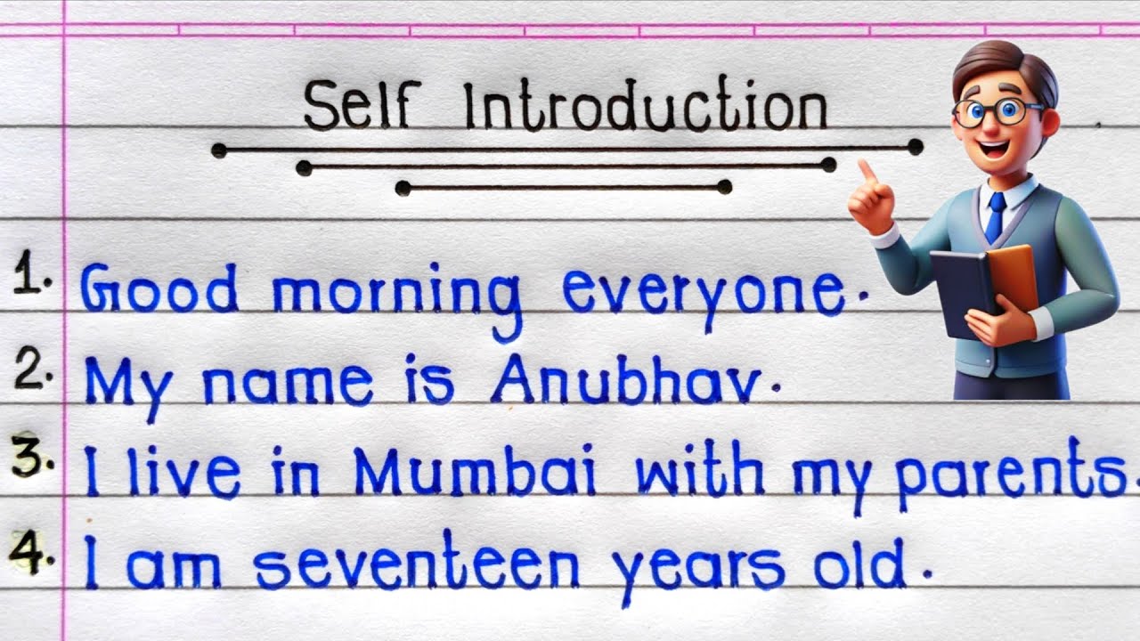 Self Introduction in English | | 10 Lines on Myself in English | About ...