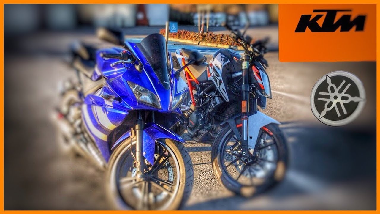 TEASER KTM DUKE/YAMAHA YZF-125cc - YouTube