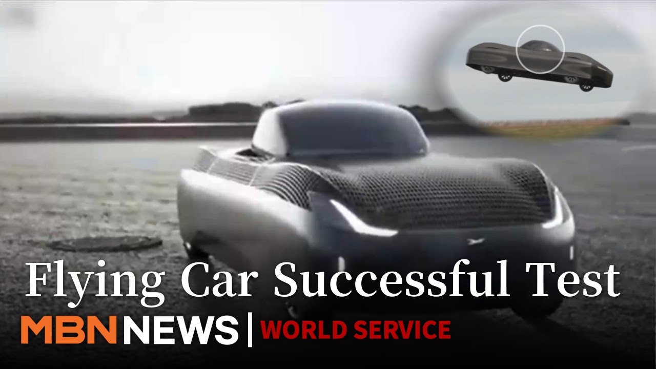 A Flying Car Worth $300,000 : First Successful Test Flight in the U.S ...