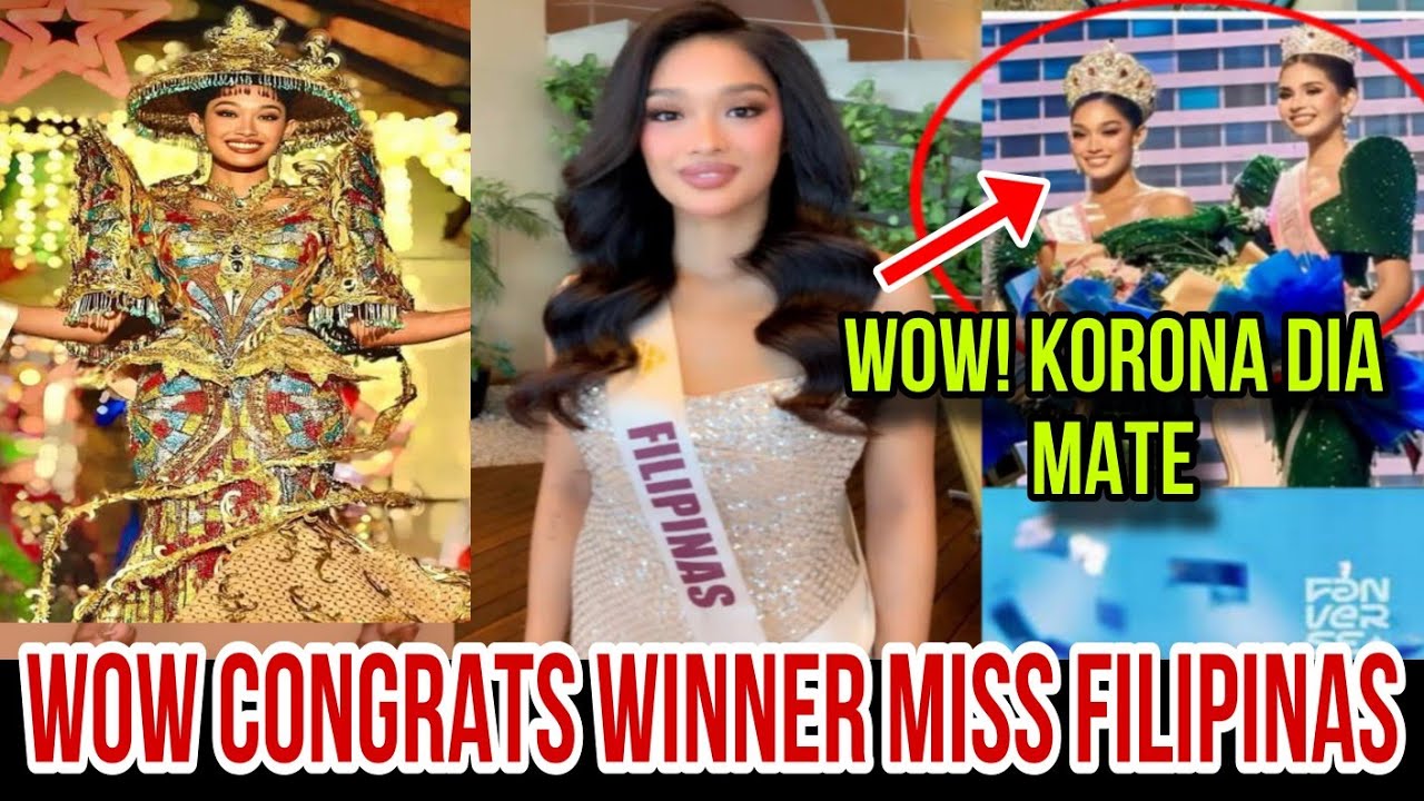 WOW CONGRATS Miss Dia Mate Winner of Miss Reina Hispanoamericana 2025 ...