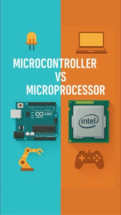 This is NOT What You Think! Microcontroller vs Microprocessor #intel #nothing ng #arduino # ...
