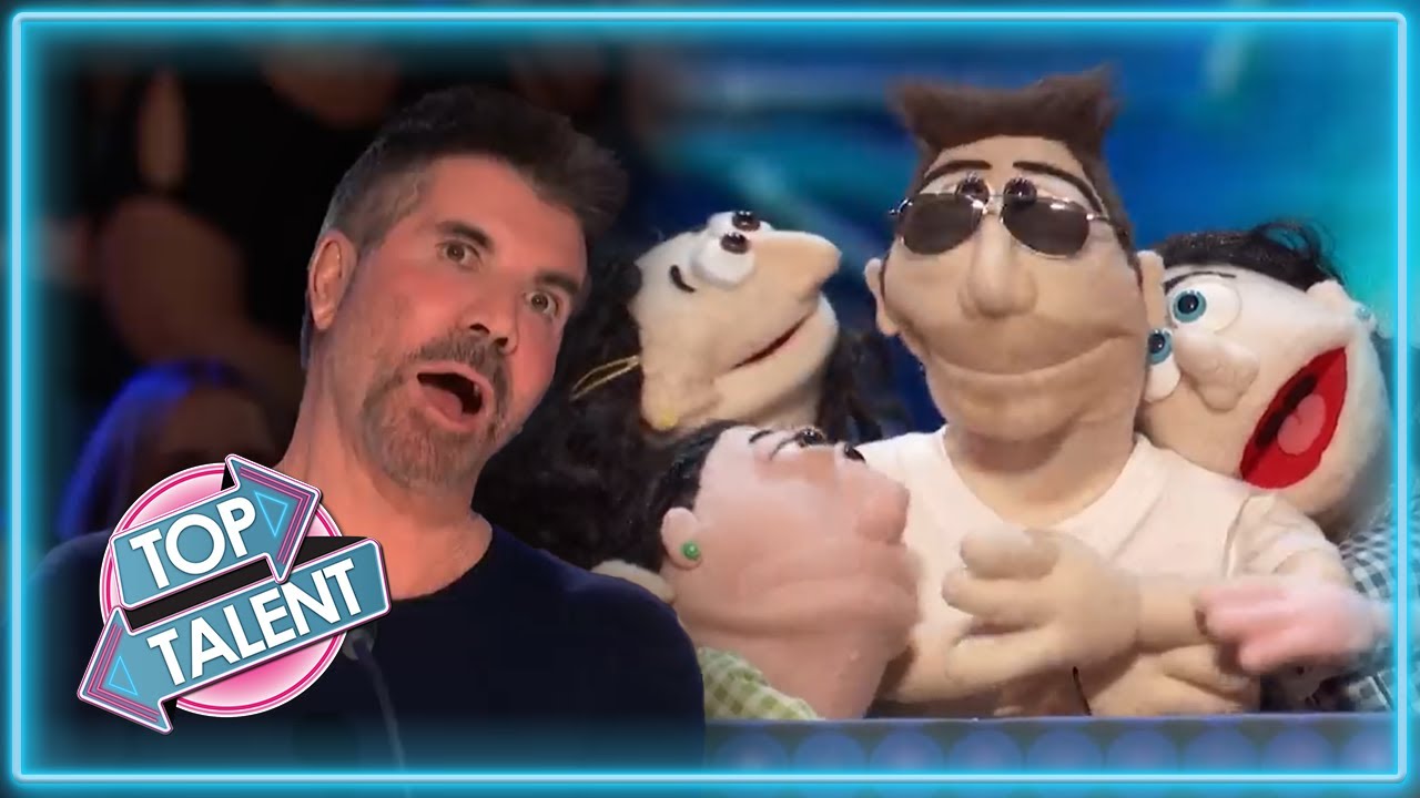Simon Cannot BELIEVE How Rude Puppet Simon Is .. On America's Got ...