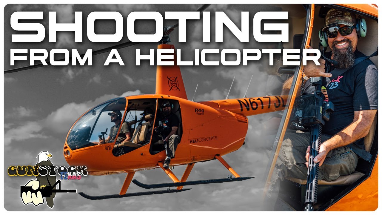 You Can Shoot From A Helicopter!!! - Heliconcepts || GUNSTOCK23 - YouTube