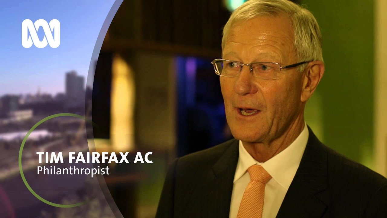 Tim Fairfax, 2016 QLD Senior Australian of the Year - YouTube