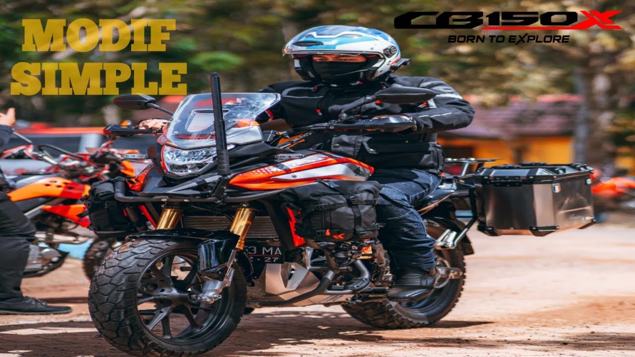 Modifikasi Honda CB 150x||makin berotot lebih kekar dari sebelumnya# ...