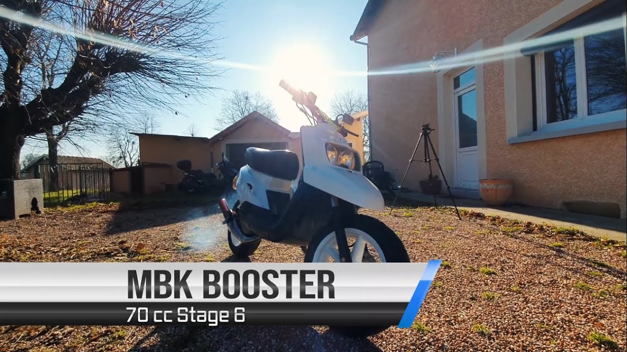 MBK BOOSTER 70 Stage 6 Réglages Carburateur joint spy à changer - YouTube